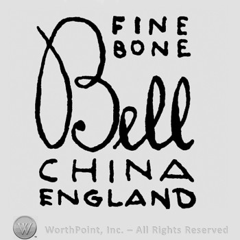 Mark with The text "FINE BONE BELL CHINA | #317655