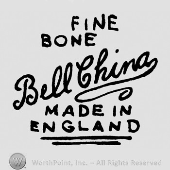 Mark with The text "FINE BONE BELL CHINA MADE IN | #317656