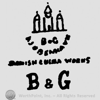 Mark with A castle and the letters "B&G". | #317662