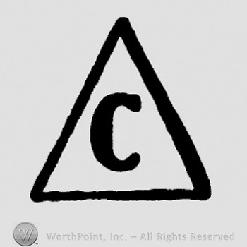 Mark with The letter "C" and a triangle. | #317698