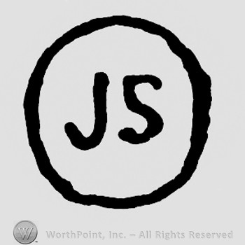 Mark with Circle with letters JS inside. | #318137