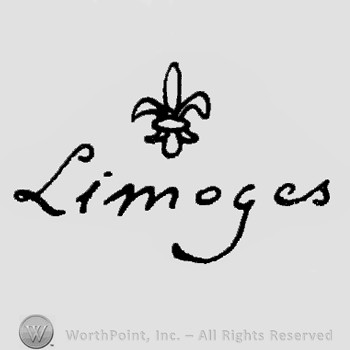 Mark with Fleur de lis symbol and word Limoges | #318259
