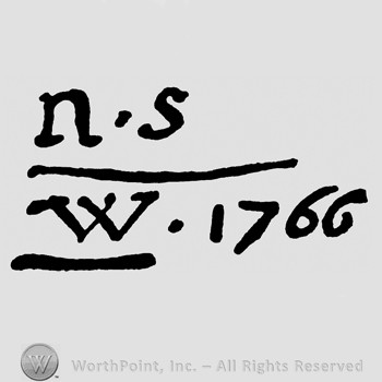 Mark with NS on top;W 1766 below. | #318449
