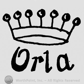 Mark with Word Orla with a crown on top. | #318456
