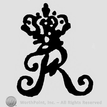 Mark with Letter R and a crown on top. | #318528