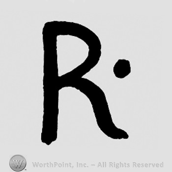 Mark with Letter R. | #318531