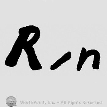Mark with RN written. | #318569