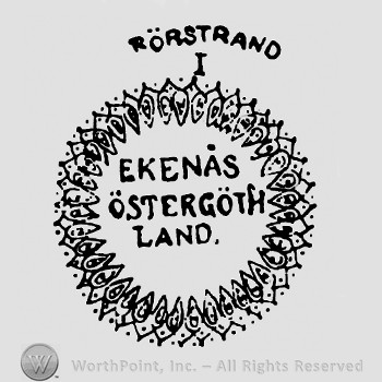 Mark with A stylized circle with "Rorstrand I | #318589