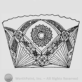 Mark with Imperial Glass Pattern: Hobstar and | #319056