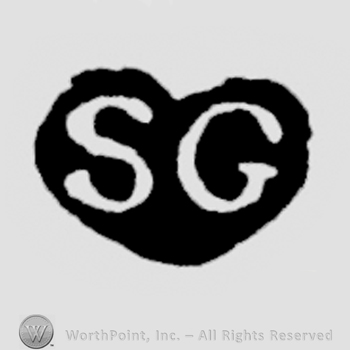 Mark with The letters "SG" and a heart shape. | #31967