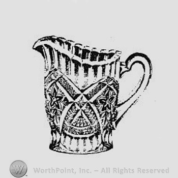 Mark with Glass Pattern: Eclipse; creamer. | #319865