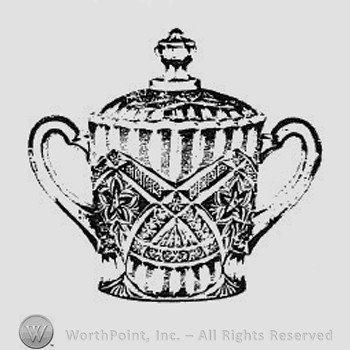 Mark with Glass Pattern: Eclipse; sugar bowl. | #319867