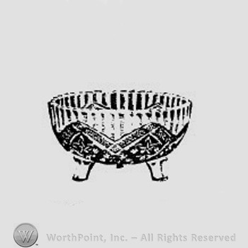 Mark with Glass Pattern: Eclipse; salad bowl. | #319872