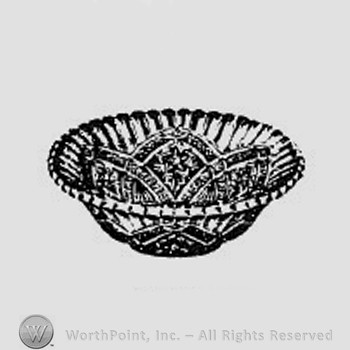 Mark with Glass Pattern: Eclipse; berry bowl. | #319873
