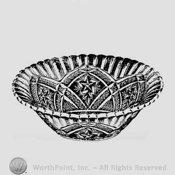 Mark with Glass Pattern: Eclipse; berry bowl. | #319876