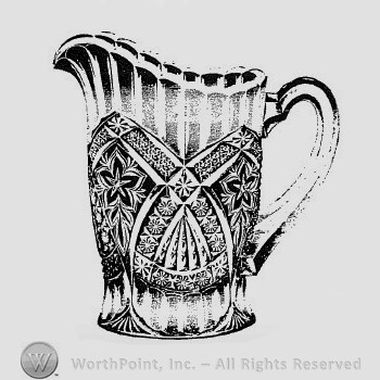 Mark with Glass Pattern: Eclipse; jug. | #319878