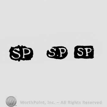 Mark with The letters "SP", "SP", "SP". | #31989