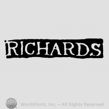 Mark with The word "RICHARDS". | #31992