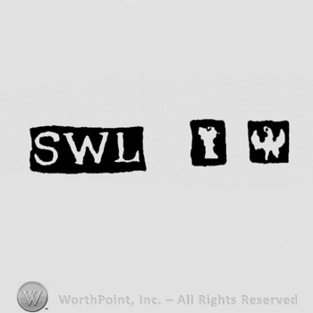 Mark with The letters "SWL", a tower and a bird. | #32003