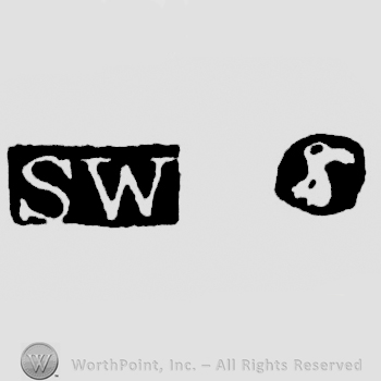 Mark with The letters SW written in uppercase | #32005