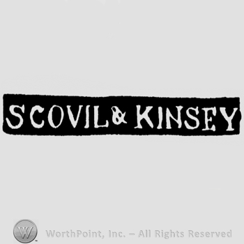 Mark with The text "Scovil & Kinsey". | #32016