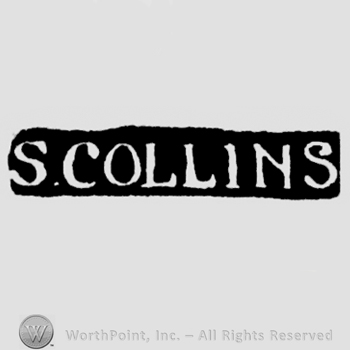 Mark with The text "S. Collins". | #32017
