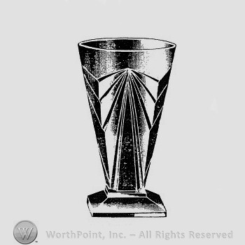 Mark with Glass Pattern: No. 610; Service Tea. | #320220