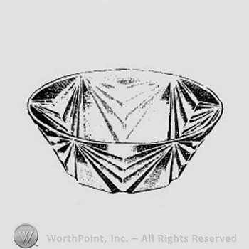 Mark with Glass Pattern: No. 610; berry bowl. | #320228