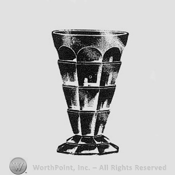 Mark with Glass Pattern: No. 600; tumbler. | #320238