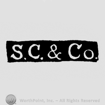 Mark with The letters "S.C. & Co.". | #32039