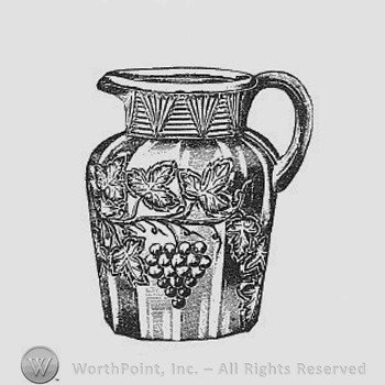 Mark with Glass pattern: No. 807; Pint Jug. | #320398