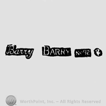 Mark with The text "Barry BARRY No.92" and a | #32046