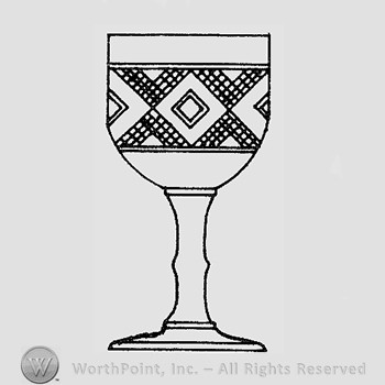 Mark with Glass pattern: Grand; goblet. | #320647