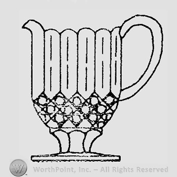 Mark with Glass Pattern: Masonic; pitcher. | #320737