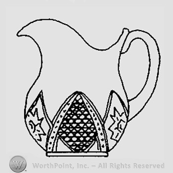 Mark with Glass pattern: Minnesota; creamer. | #320744