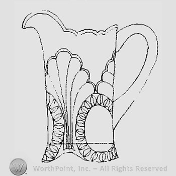 Mark with Glass pattern: Tokyo; pitcher. | #320877