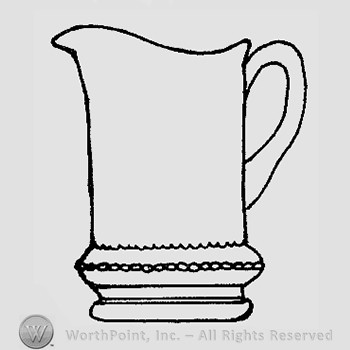 Mark with Glass pattern: Washington; pitcher. | #320898
