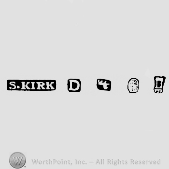 Mark with The text "S.KIRK", the letter " and an | #32124