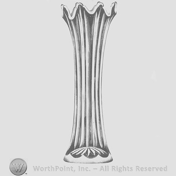 Mark with Imperial Glass Pattern: No. 284; vase. | #321534