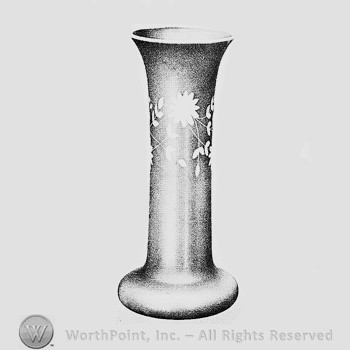 Mark with Imperial Glass Pattern: 419; vase. | #321669