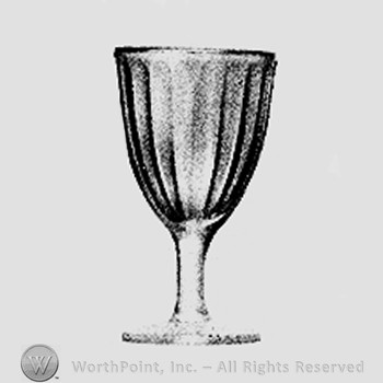 Mark with Imperial Glass Pattern: M442/1; goblet. | #321743