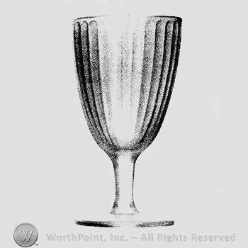 Mark with Imperial Glass Pattern: M442/1; goblet. | #321748