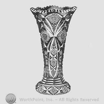 Mark with Imperial Glass Pattern: Nucut; vase. | #321811