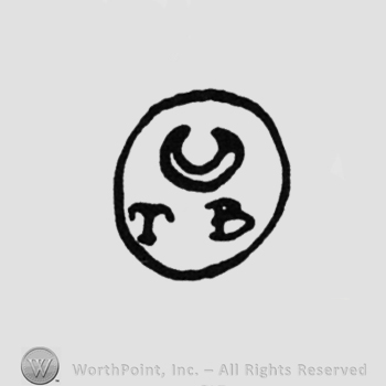 Mark with A circle, a crescent moon and the | #32190