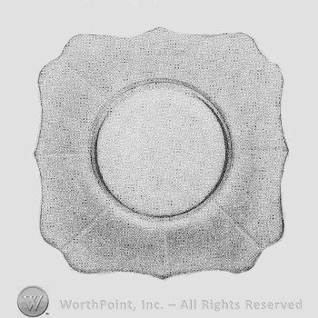 Mark with Imperial Glass Pattern: 7608D; tray. | #322030