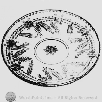 Mark with Imperial Glass Pattern: Regina; plate. | #322063