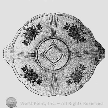 Mark with Imperial Glass Pattern: 5887D/cut177; | #322203