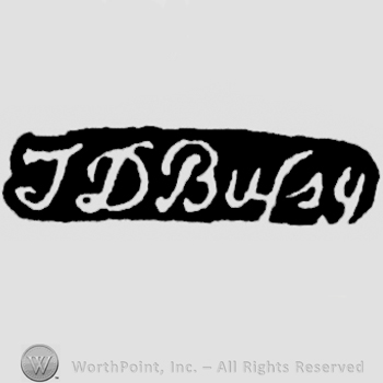 Mark with The text "T D Bussy". | #32223