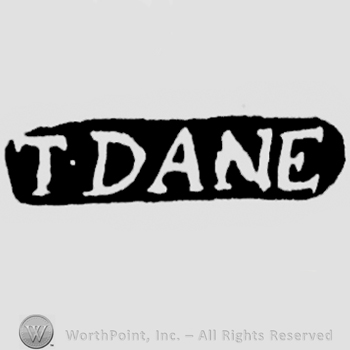 Mark with The text "T DANE". | #32224