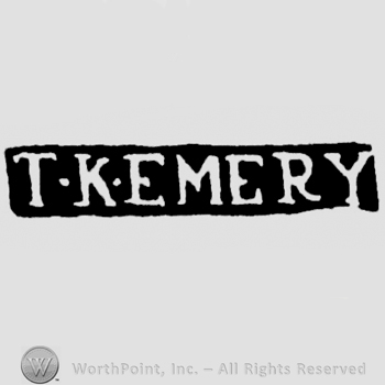 Mark with The text "T.K.EMERY". | #32259